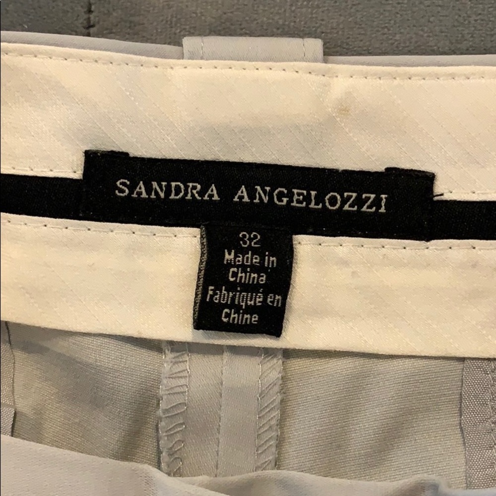 Sandra Angelozzi Buttery Soft Satin Like Suit Pant - Gem